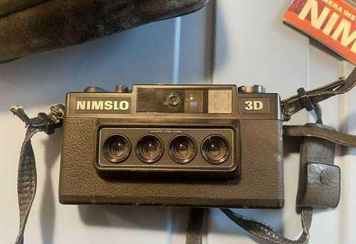 Nimslo 4-х объективная камера 3D камера
