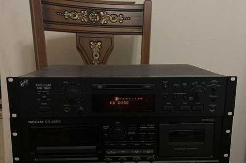 Tascam CD-A500/MD-350 Cd плеер/кассетная дека