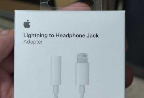Переходник lightning 3.5 jack