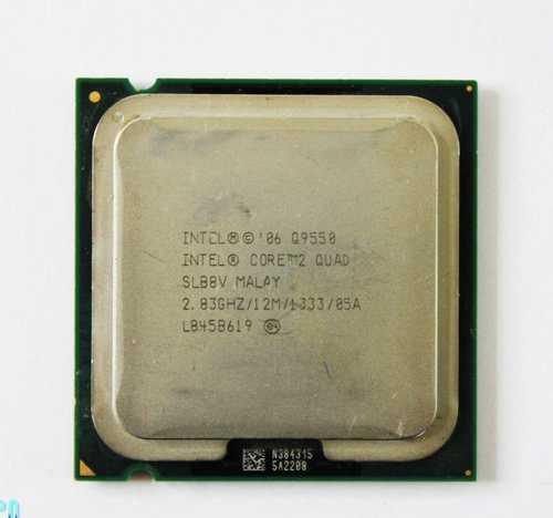 Процессор 775 intel core 2 quad Q9550 (4x2.8GHz)