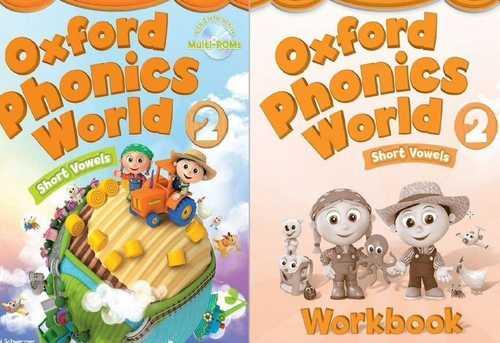 Oxford Phonics World 2 Classboоk+Wоrkbook комплект