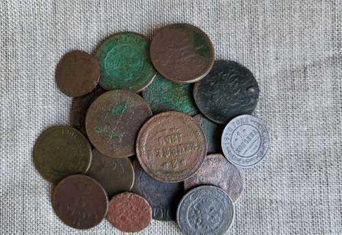 Набор царских монет 1700-ые-1910