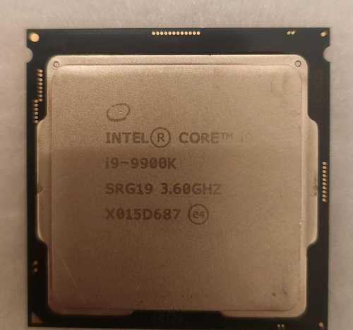 Intel core i9 9900k