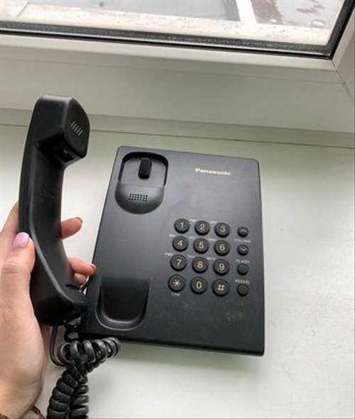 Стационарный телефон домашний Panasonic KX-TS2350