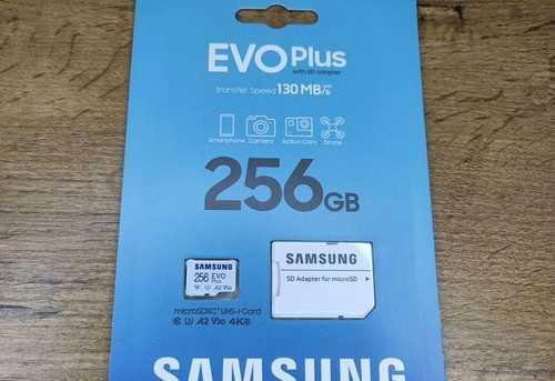 Samsung EVO Plus microsdxc 256 гб