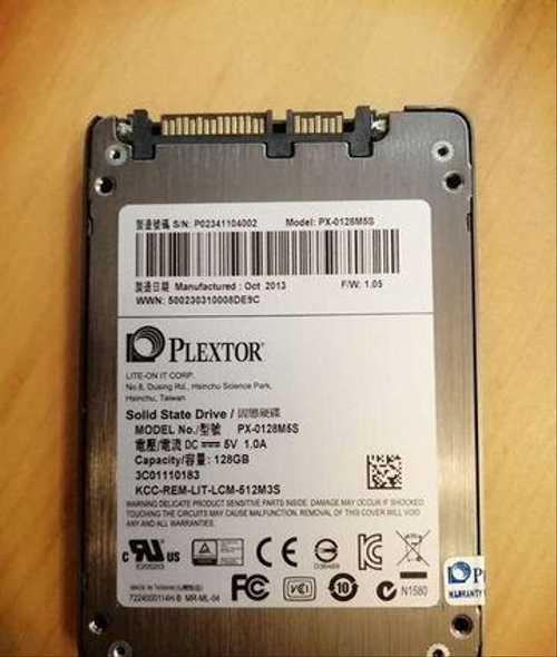 SSD Plextor PX-128M5S 128гб