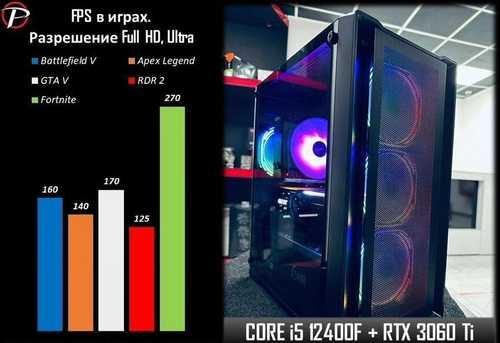 Игровой пк i5-12400F / RTX 3060 Ti / DDR5 16Gb