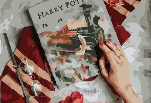 Книга Гарри Поттера и тюльпаны