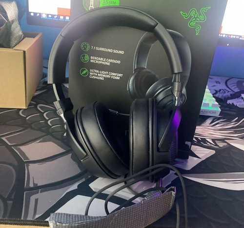 Игровые наушники razer kraken X lite