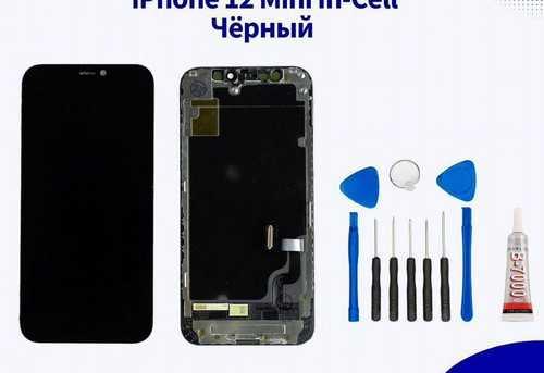 Дисплей для iPhone 12 Mini Чёрный In-Cell