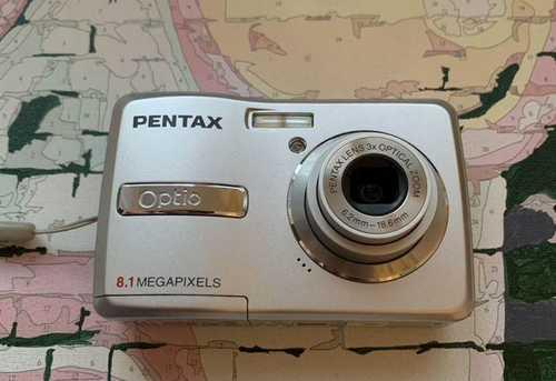 Pentax Optio E40 как новый, цифровой фотоаппарат