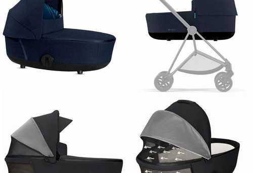 NEW Cybex Mios Люлька Denim Blue Lux Plus