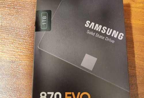 Накопитель SSD 1Tb Samsung 870 EVO (MZ-77E1T0BW)
