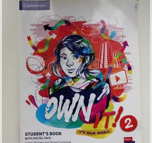 English own it level up 2 student's book cambridge