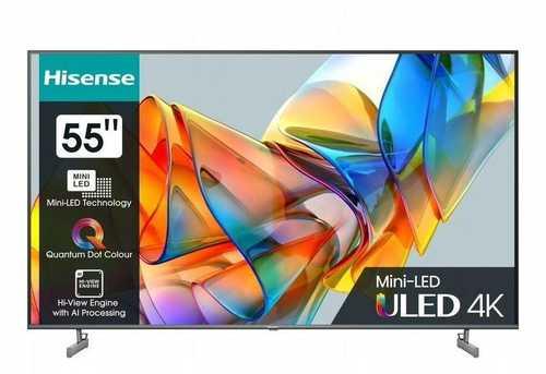 55quot; Телевизор Hisense 55U6KQ uled Dark Grey