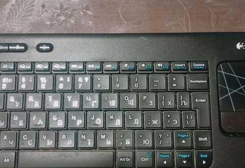 Клавиатура logitech k400 plus k400r