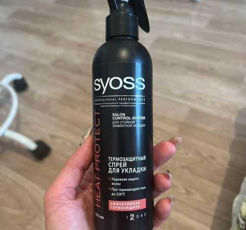 Термозащитный спрей Syoss