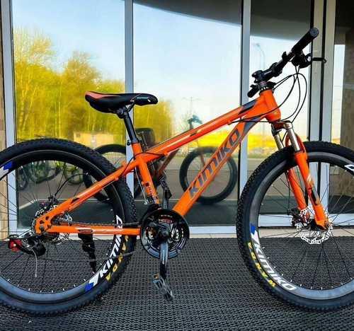 Скоростной велосипед Оранжевый-черный новый