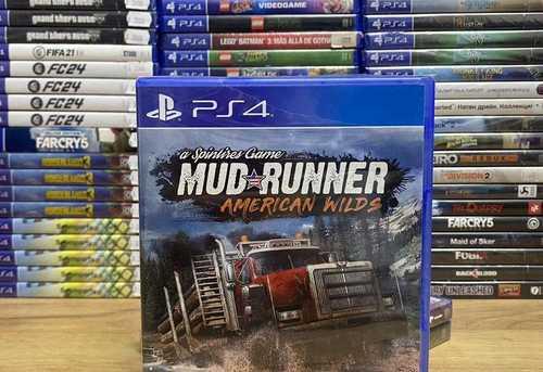 Mud Runner American Wilds PS4 New Rus