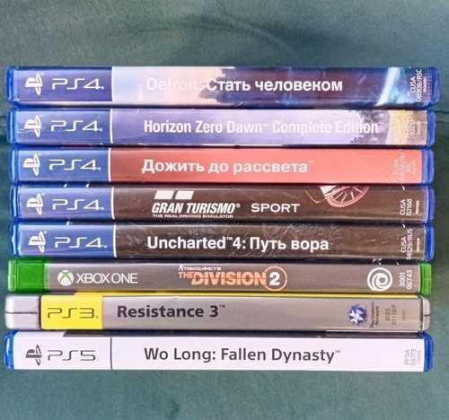 Диски Ps4 Xbox One Series X Ps5 Ps3