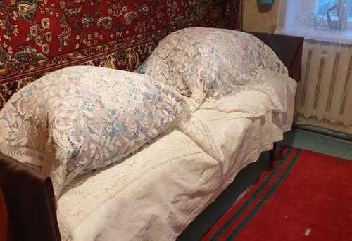 Кровать на пружине СССР