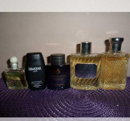 Винтажные духи Lancome/Guy Laroche/Dior/Lauren(Муж