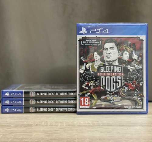 Sleeping Dogs PS4 (новый)