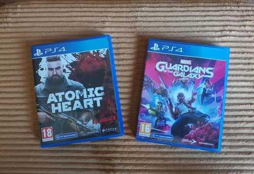 Atomic Heart + Guardians of the Galaxy для PS4/5