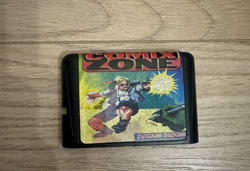 Картридж для sega Comix zone