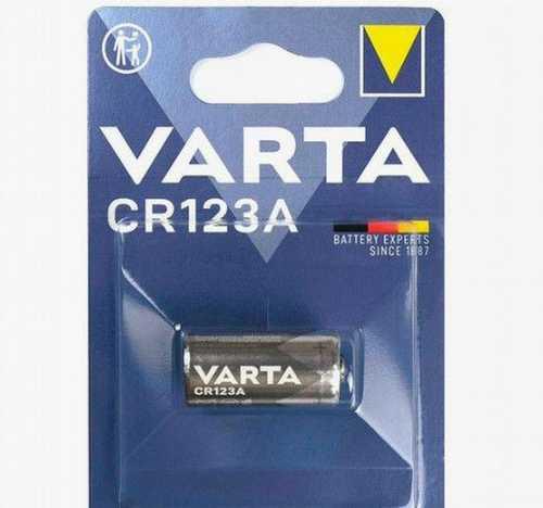 Батарейка литиевая Varta CR123A