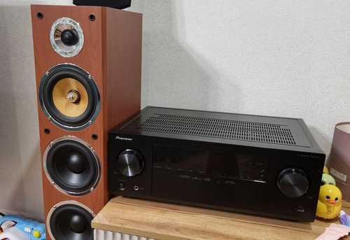 Ресивер pioneer vsx-323 и комплект акустики 5.0