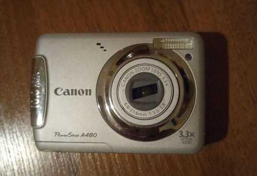 Цифровой фотоаппарат canon PowerShotA480