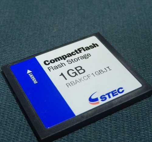 Stec CompactFlash 1GB rbakcf1ghji