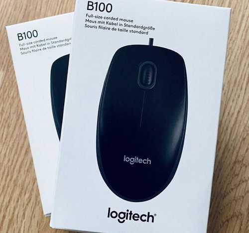 Мышь logitech B100