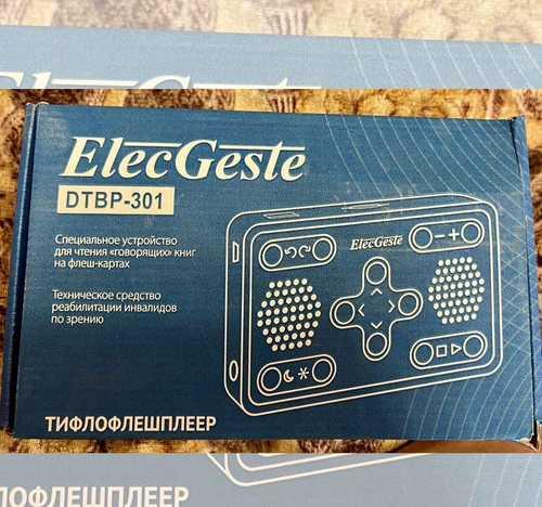 Тифлофлешплеер Elec Geste dtbp-301