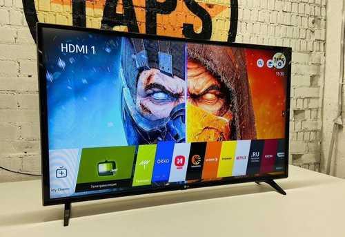 Метровый, яркий LG 109см Smart TV Wi-Fi