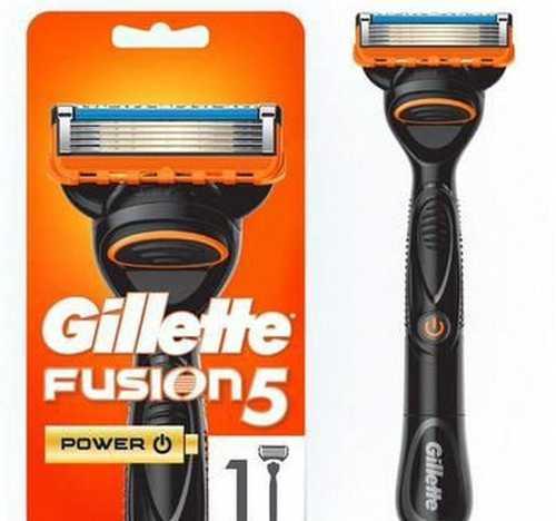 Бритвенный станок Gillette Fusion Power с 1 сменно