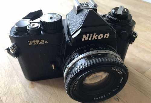 Nikon FM3a в и объективы