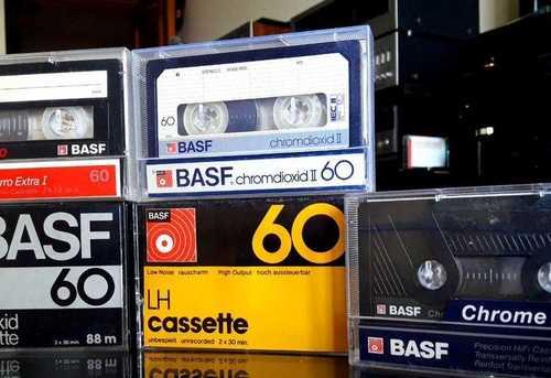 Аудиокассеты Basf под запись и в коллекцию