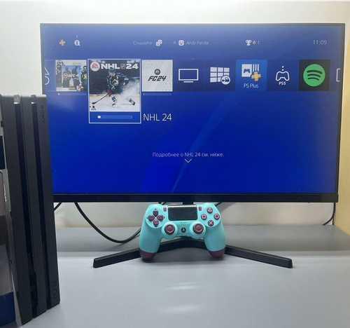 Sony playstation 4 PRO   15 игр