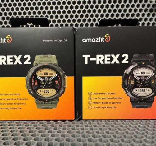 Amazfit t rex 2 новые