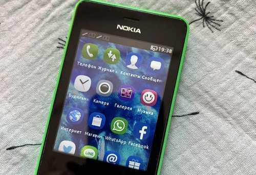 Телефон Nokia Asha 501 dual sim