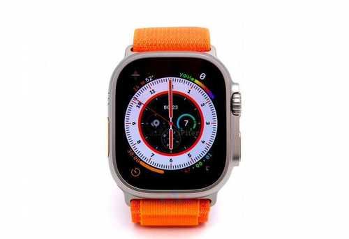 Watch Ultra 49 мм Titanium Case with Orange Alpine