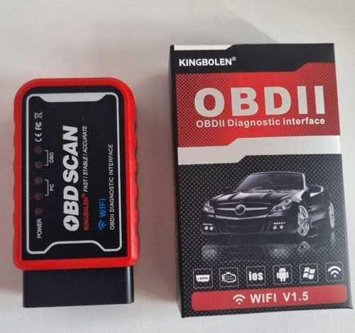 Диагностический сканер OBD 2 (Арт.96665)