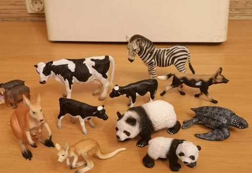 Collecta Mojo Papo Schleich животные с детенышами