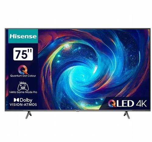 Телевизор LED 75" 4K 75E7KQ PRO hisense