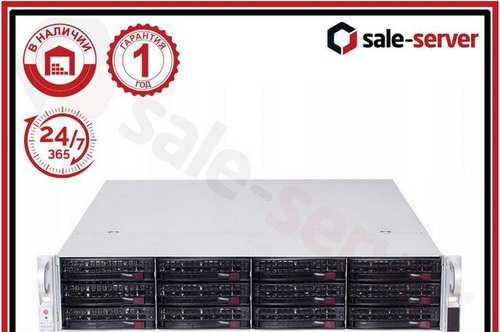 Supermicro 6028U-TR4T+ 12LFF 2x E5-2667 v4 256GB