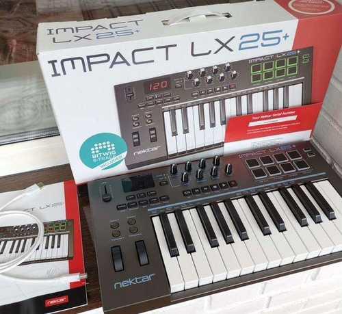Midi клавиатура Nektar Impact LX25+