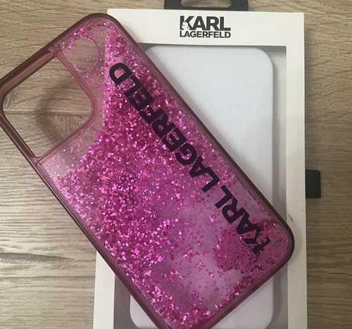 Чехол на iPhone 13 pro max karl lagerfeld