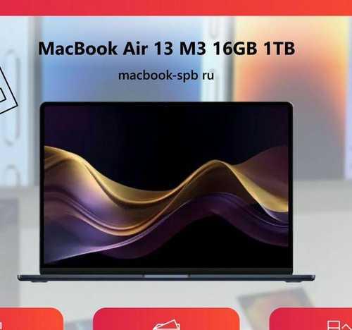 Apple MacBook Air 13 m3 16gb 1Tb сша/Ростест